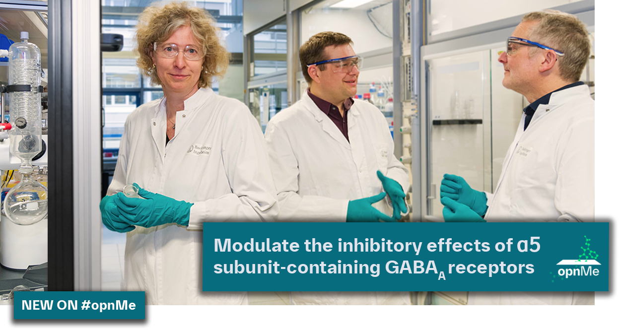 GABA A alpha5 | BI-1030 | News | opnMe | Boehringer Ingelheim